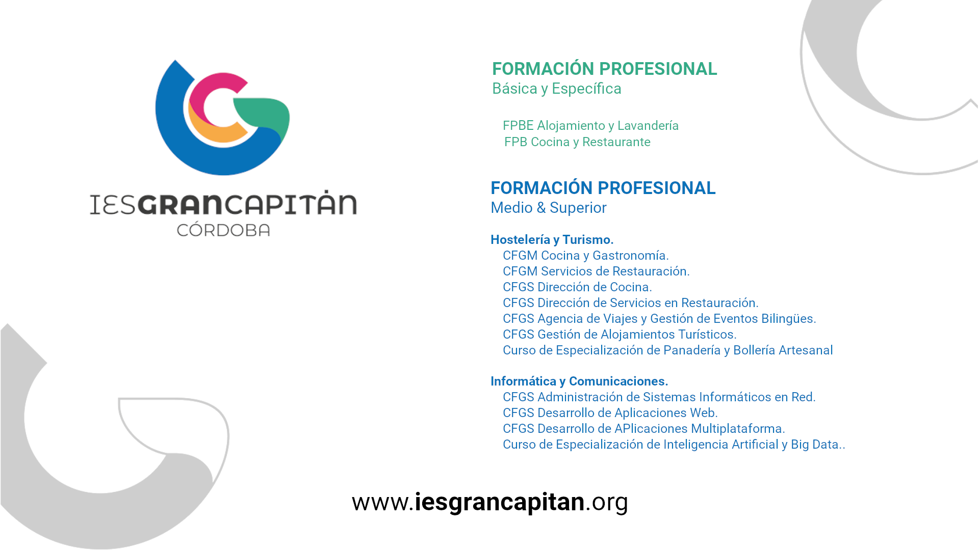 Centro Educativo IES Gran Capitán – Centro Educativo IES Gran Capitán